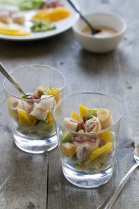 Kipcocktail met mango en sinaasappel - Brenda Kookt