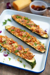 BBQ chicken courgette - Brenda Kookt Barbecuerecept