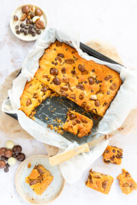 Sinterklaaskoek met chocolate chip en kruidnoten - Brenda Kookt