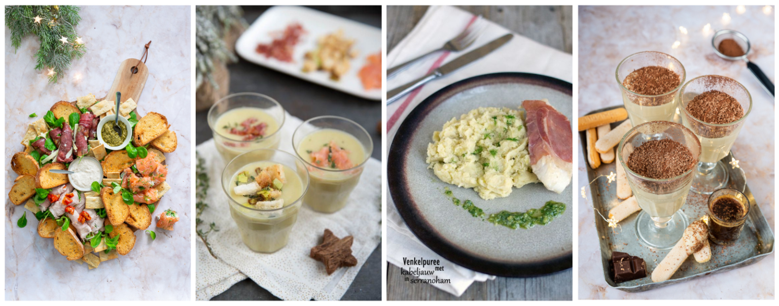 Kerstmenu inspiratie: 4x een compleet kerstmenu, vlees, vis & vega