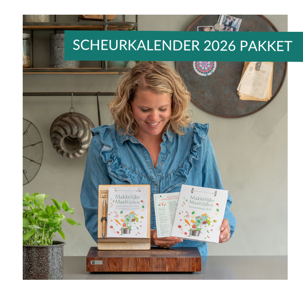 Scheurkalender 2026 pakket - Brenda Kookt